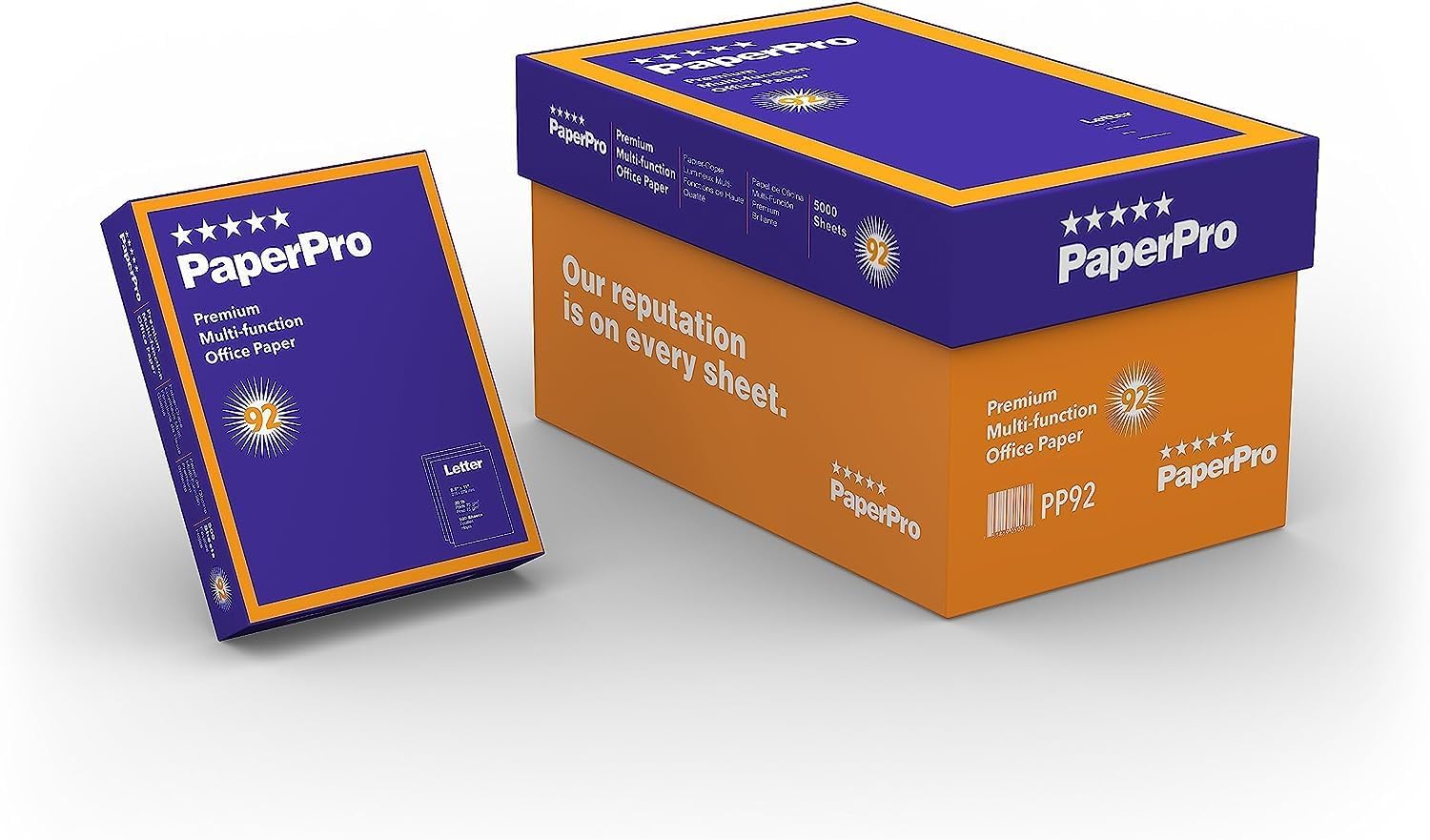 Amazon.com: PaperPro Multipurpose Copy Paper, 8.5 x 11, 20lb, 92 GE ...