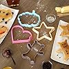 Amazon.com: STIRLEX Silicone Pancake Molds for Heart, Star, Teddy Bear ...