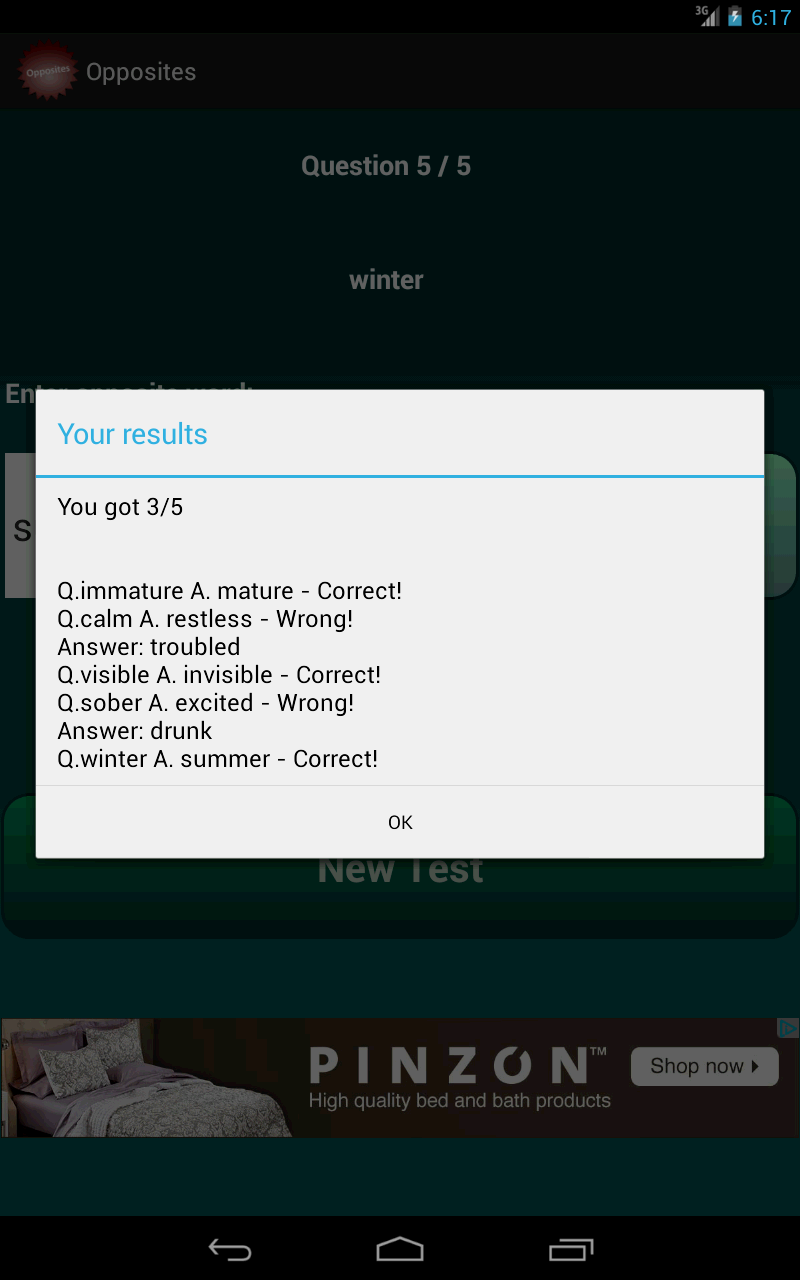 Opposites:Amazon.com:Appstore for Android