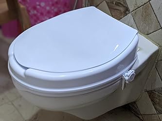 Entros 2-inches Without Lid Toilet Commode Seat Raiser Elevator ...
