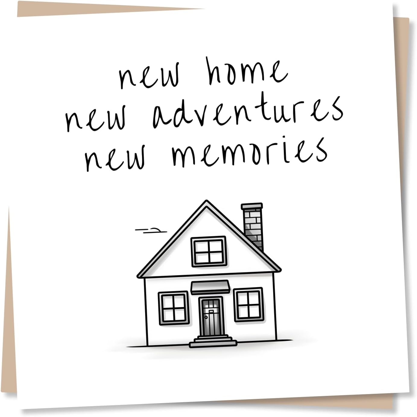 New Home Congratulations Card - New Home New Adventures New Memories ...