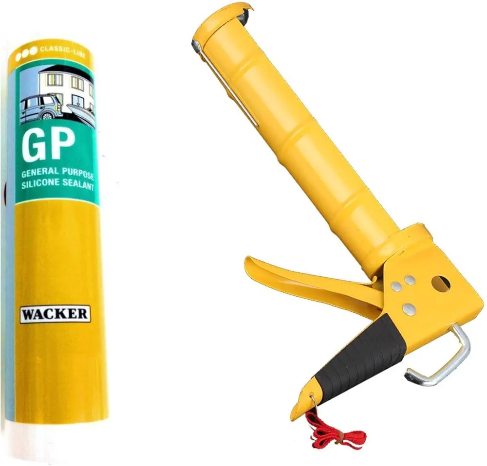 Wacker - Professional Silicone Sealant Gun Applicator With Wacker GP ...