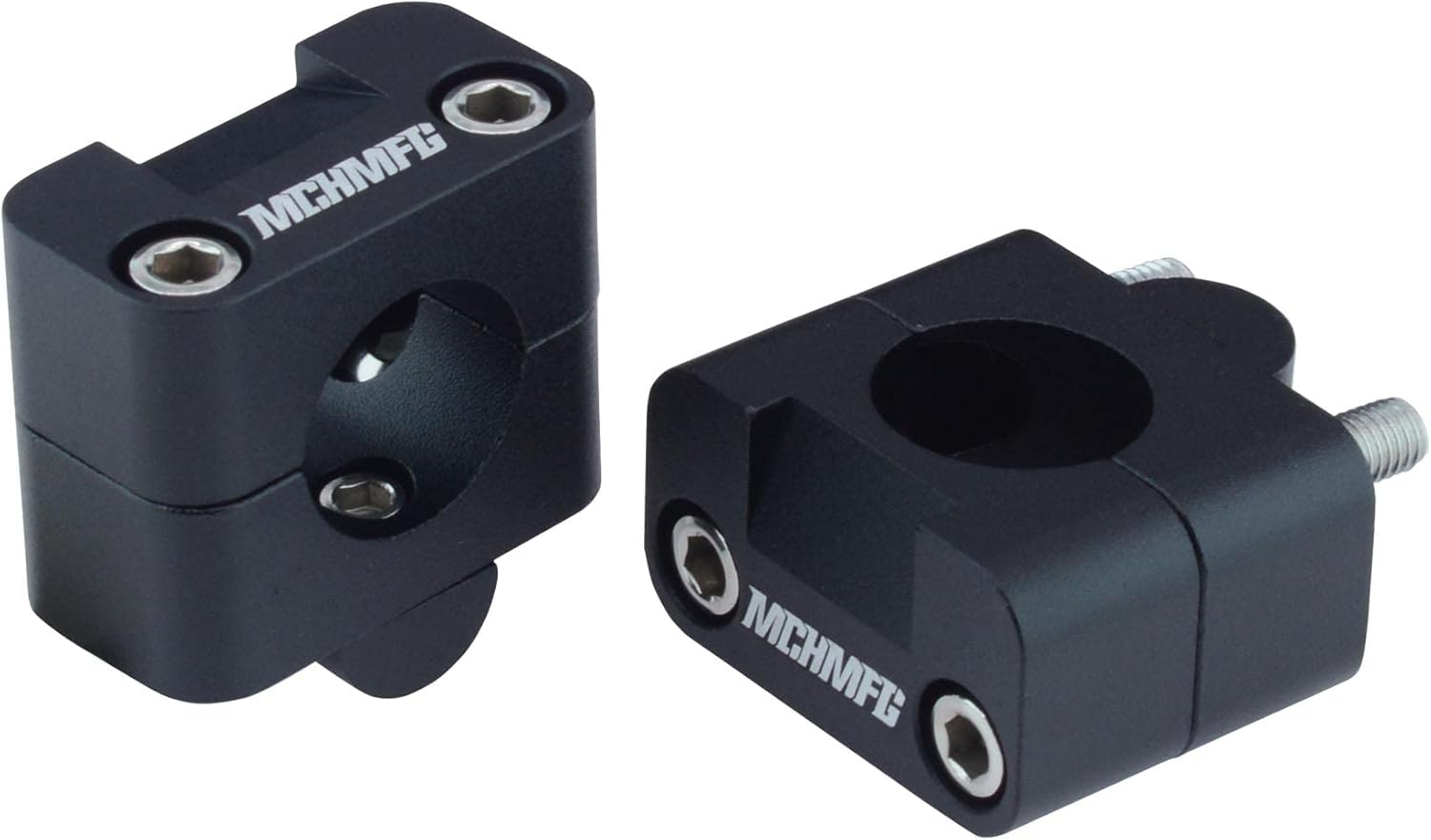 Amazon.com: MCHMFG Universal Solid Handlebar Mount Kit For Motorcycle ...