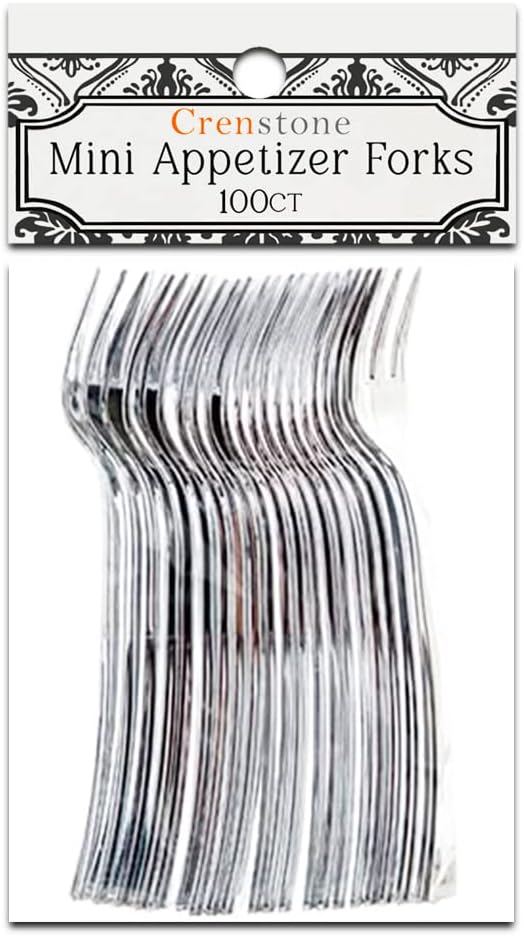 Amazon.com: Crenstone Appetizer Forks, Appetizer Forks Value Pack - 200 ...