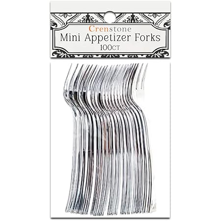 Amazon.com: Exquisite Plastic Mini Forks 100CT Premium Quality ...