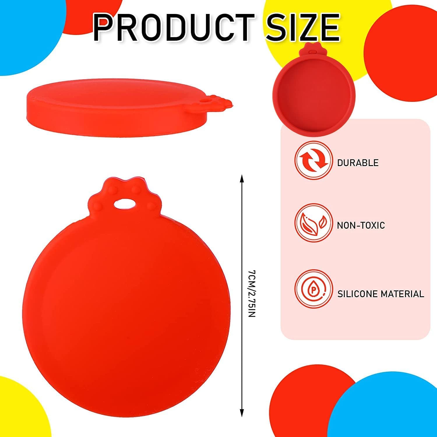 Snapklik.com : Boxweer 4 Pack Oui Yogurt Jar Lids, Silicone Lids For ...