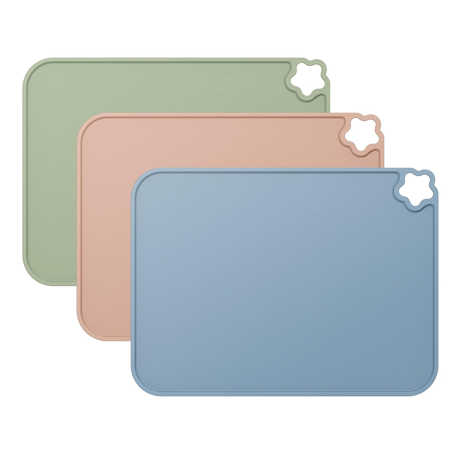 Amazon.com : Cutebe Silicone Placemat for Toddles Kids Non-Slip ...