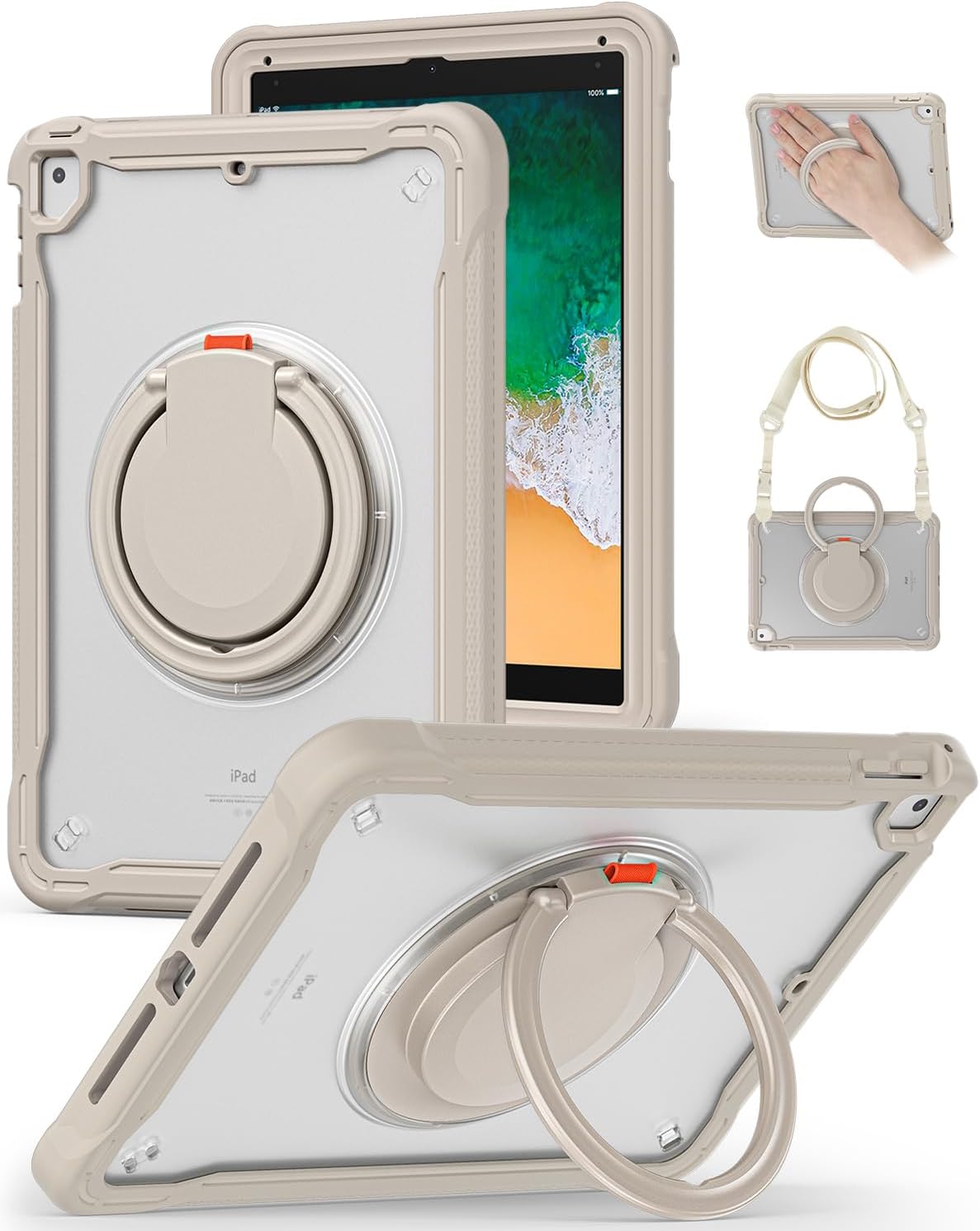 Amazon.com: BRAECN for iPad Case 6th 5th Generation 9.7 inch, Tablet ...