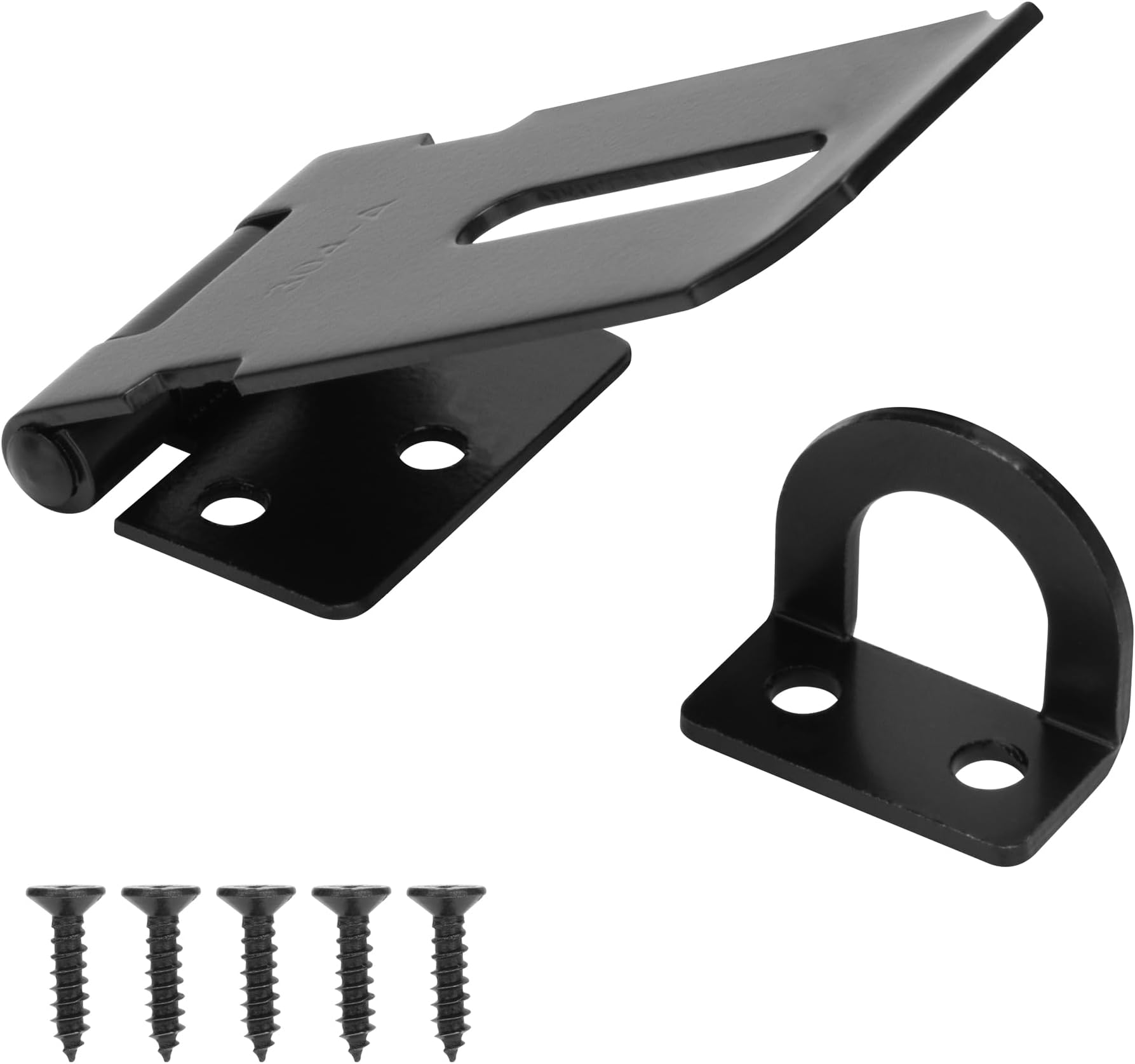 YONSIN 3" Door Padlock Safety Hasp Latch, Door Hasp Clasp Lock Gate ...