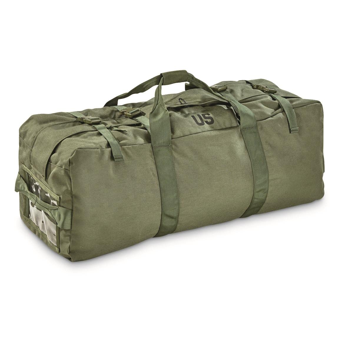 Amazon.com: Surplus U.S. Military Zip Duffel Bag, Used Olive Drab ...