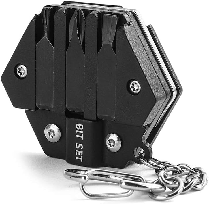 Portable Hexagonal Shape Multi Tool Keychain, Outdoor Hiking Tool ...