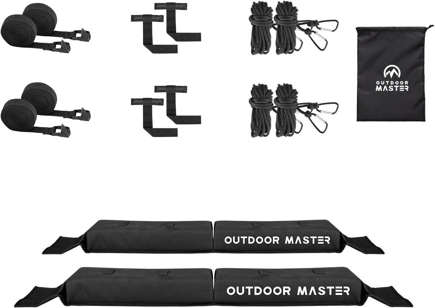 Amazon.com: Kayak Roof Rack - Universal Quick Loop Straps and ...