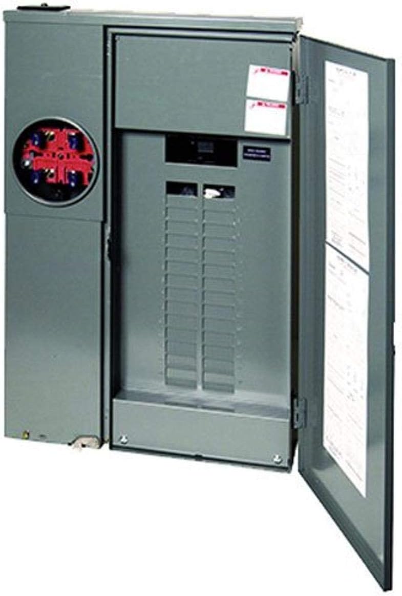 Square D - SC3042M200PS Homeline 200 Amp 30-Space 42-Circuit Outdoor ...