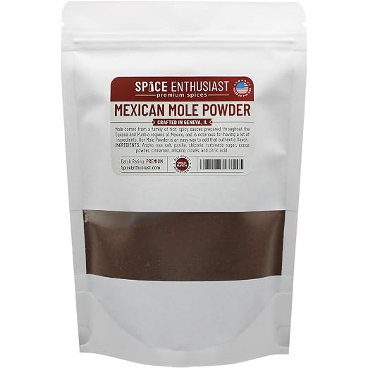 Amazon.com : Spice Enthusiast Mexican Mole Powder - 4 oz : Grocery ...