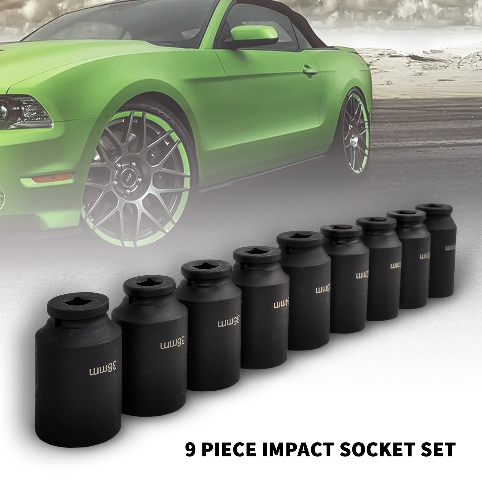 Snapklik.com : TBAPFS 9Pcs 1/2 Inch Drive Deep Impact Socket Set 6 ...