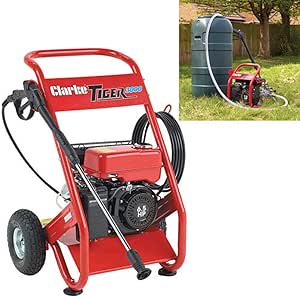 Clarke Tiger 3000 Petrol Pressure Washer - 7320210 : Amazon.co.uk: Garden