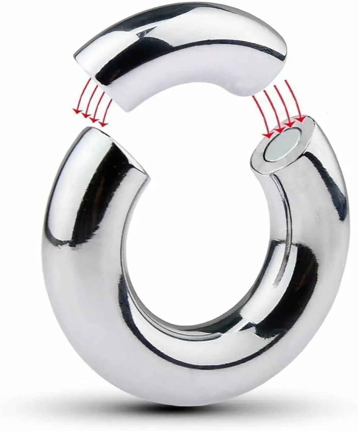Amazon.com: Metal Magnet Cock Ring,Stainless Steel Male Cock Ring ...