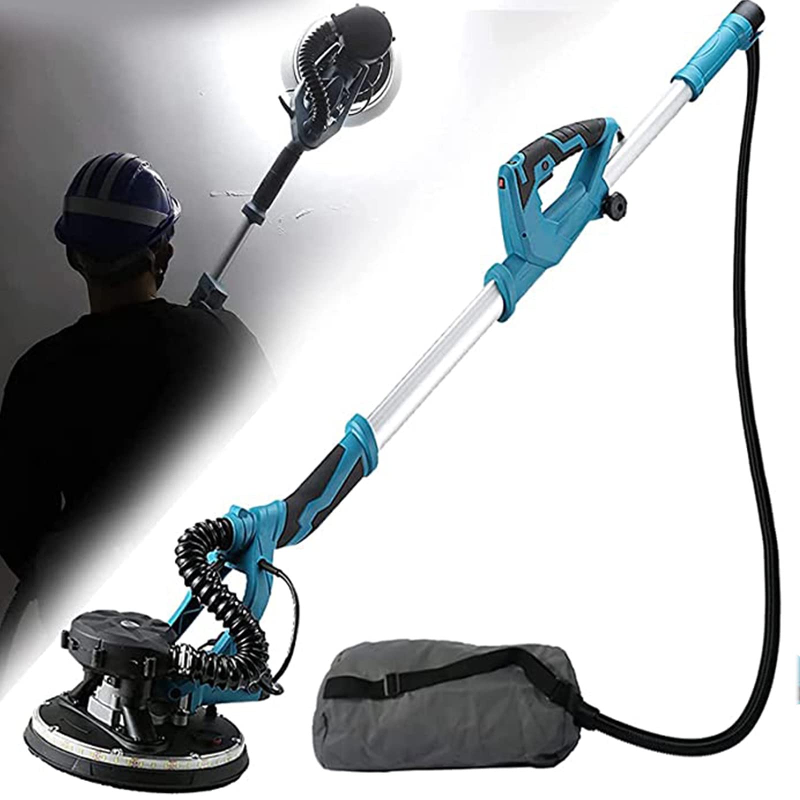Buy YNIXK 1800w Wall Sander, Adjustable Speed Wall Grinder, Telescopic ...