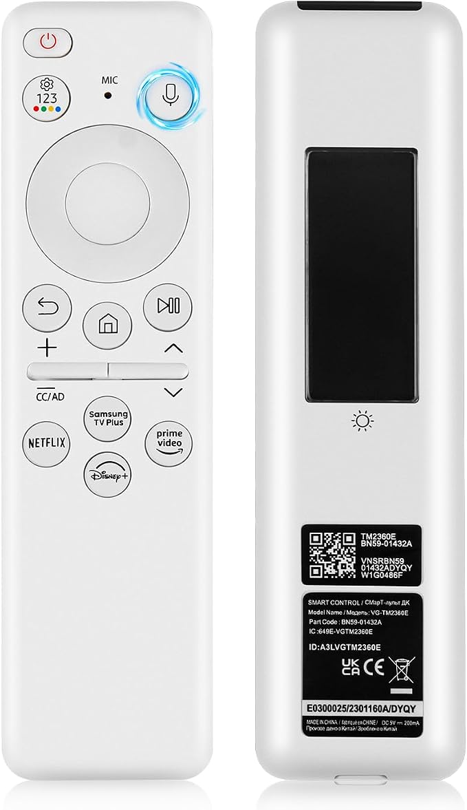 Amazon.com: BN59-01432A for Samsung tv Remote, for Sam-Sung Solar tv ...