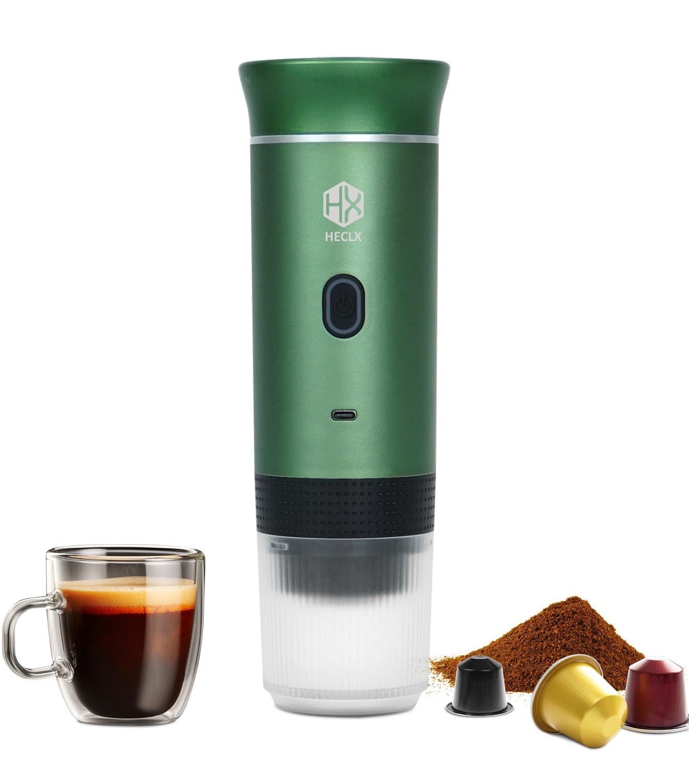 Amazon.com: HX HECLX Portable Electric Espresso Machine, Travel Coffee ...