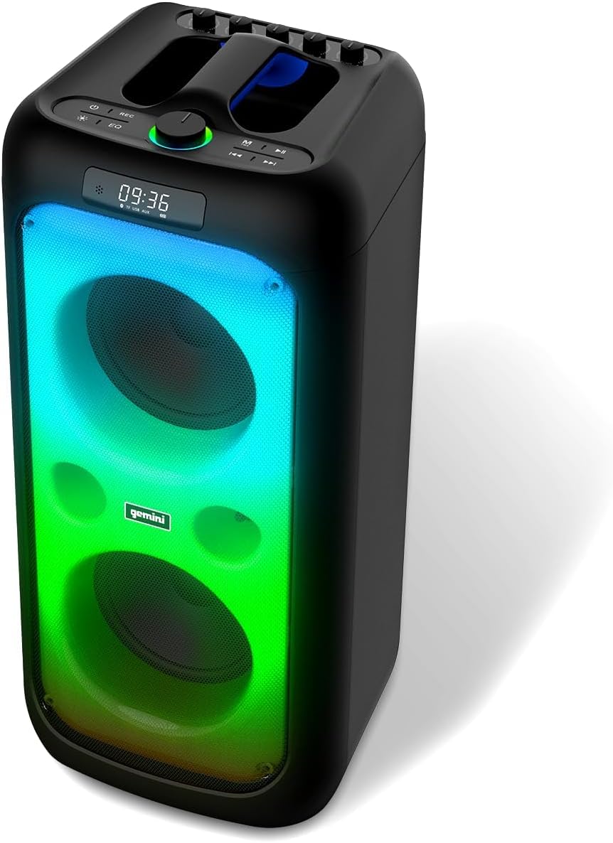 Amazon.com: Gemini Sound GGO-2650L Portable Bluetooth Boombox - 200W ...