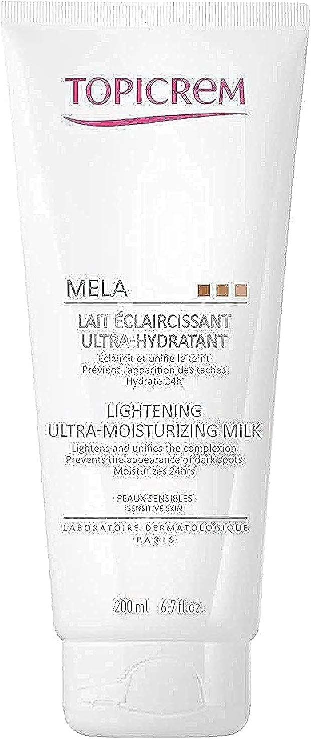 Amazon.com : Topicrem MELA Lightening Ultra-Moisturizing Milk 200ml ...