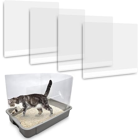 Amazon.com: Cat Litter Box Enclosure Splash Guard Extra Large 27×20 ...