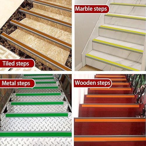Stair Edge Protector Stair Edging Self-Adhesive Rubber Stair Nosing ...