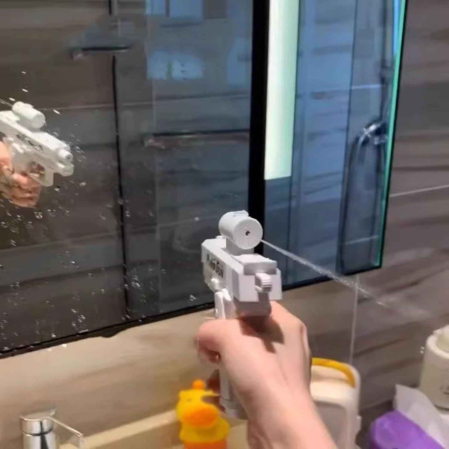 Blue Prank Squirt Gun Prank Water Gun - Reverse Water Gun, Two-Way ...