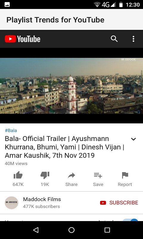 Playlist Trends for YouTube-Amazonアプリストアのアプリ