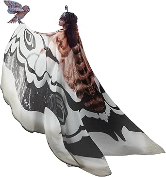 Amazon.com: Toulite 3 Pcs Halloween Moth Wings Costume for Women ...