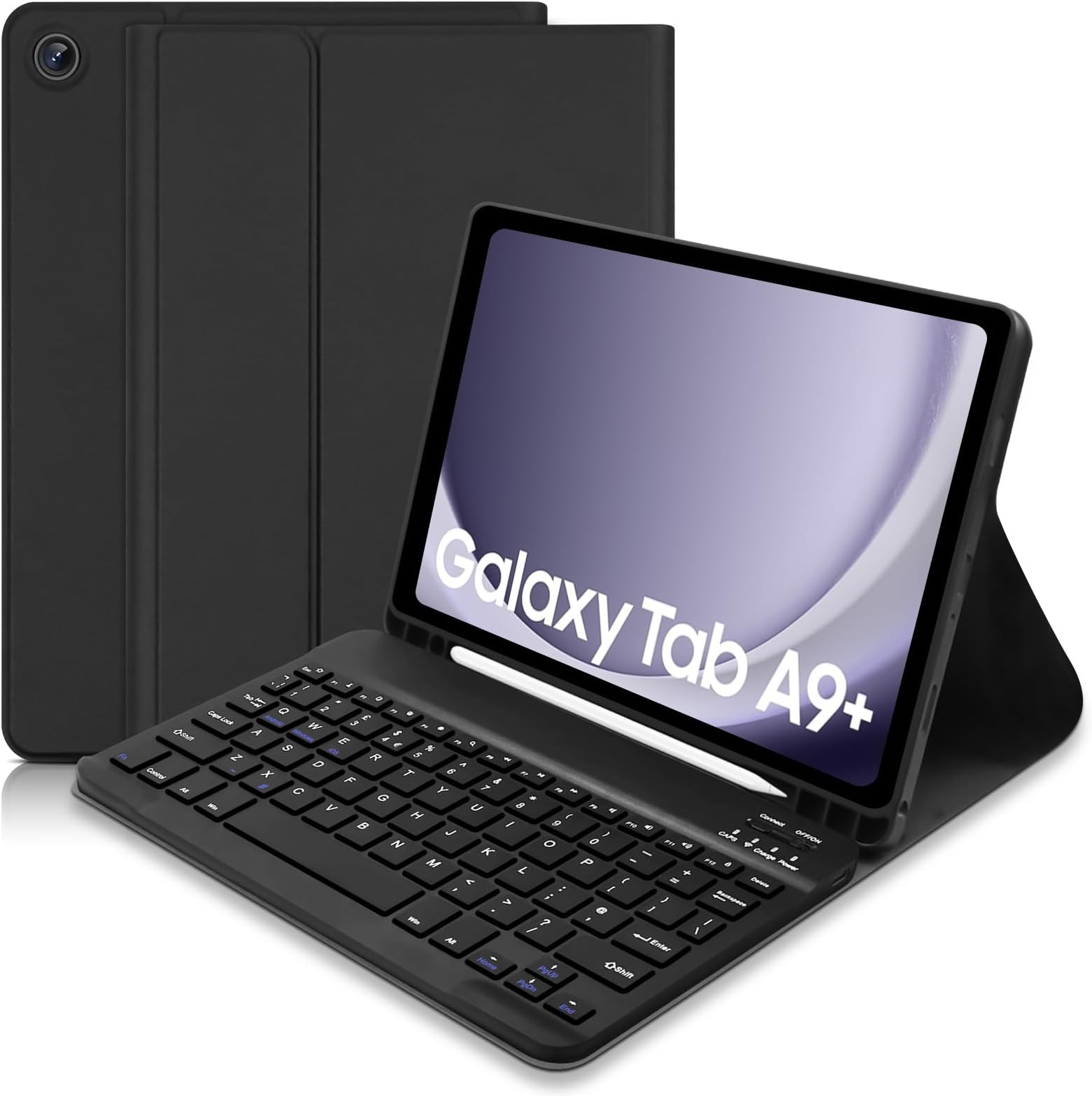 leleyo Case Keyboard Trackpad for Samsung Galaxy Tab A9 Plus Keyboard ...