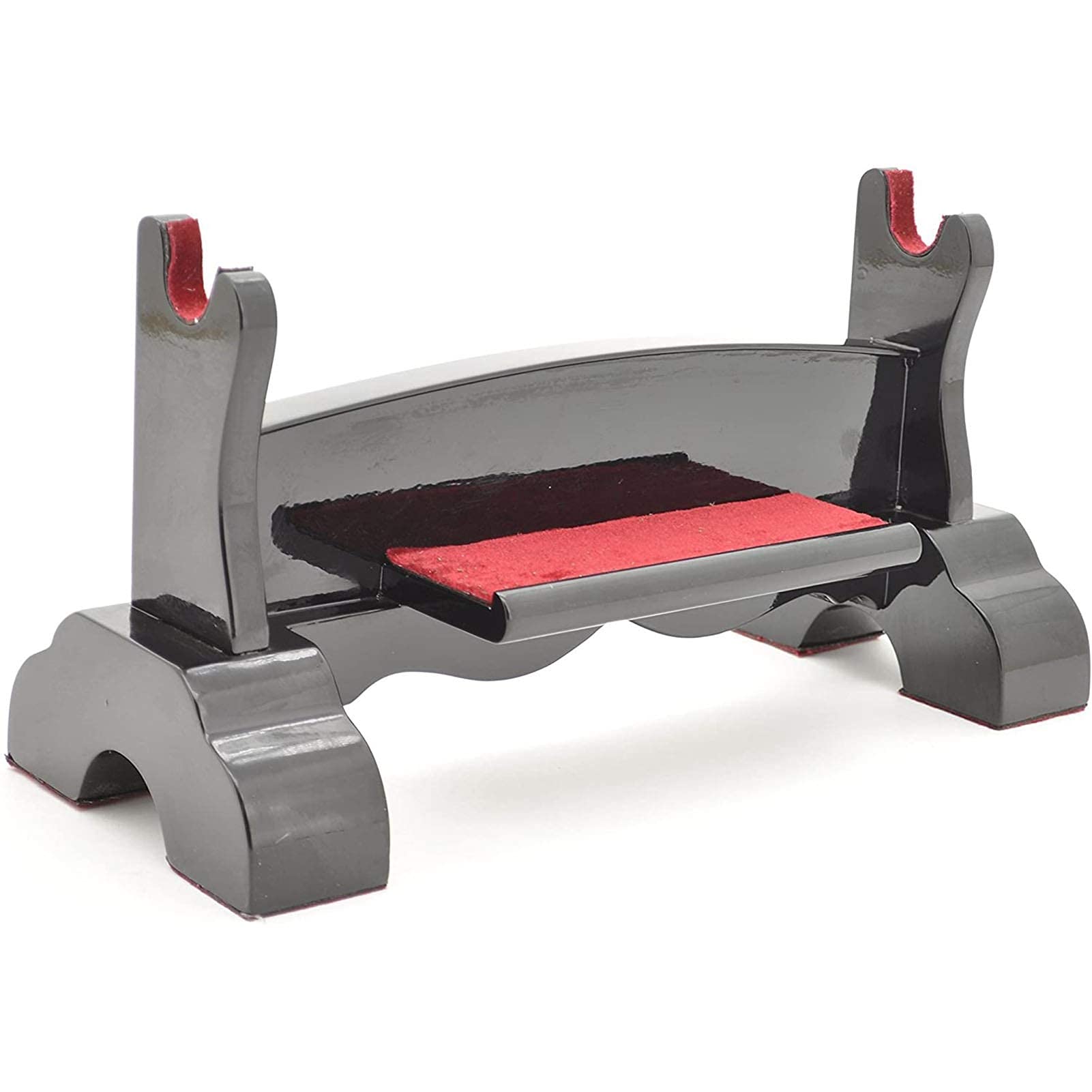 Buy Solid Wood Stand Medieval Wall Samurai Display Stand Katana Holder ...