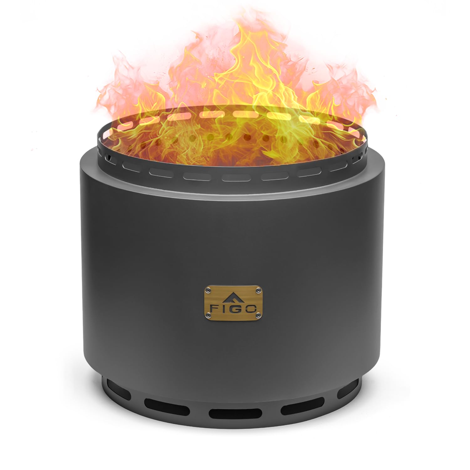 Amazon.com : Smokeless Firepit - 18 Inch - Cast Iron - Wood Burning ...