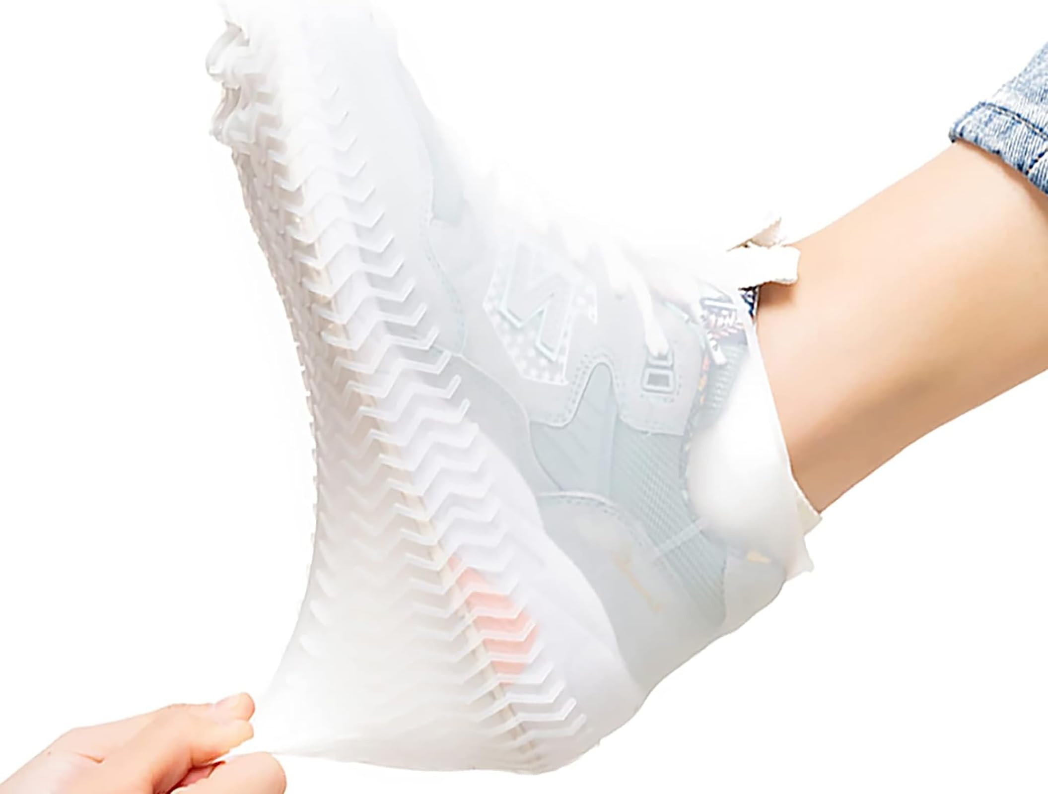 GabeFish Mens Womens Reusable Shoes Cover, Silicone Ourdoor Waterproof ...