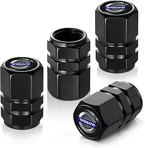 Amazon.com: Tire Valve Stem Caps, Compatible with Volvo Series Stem Cap ...