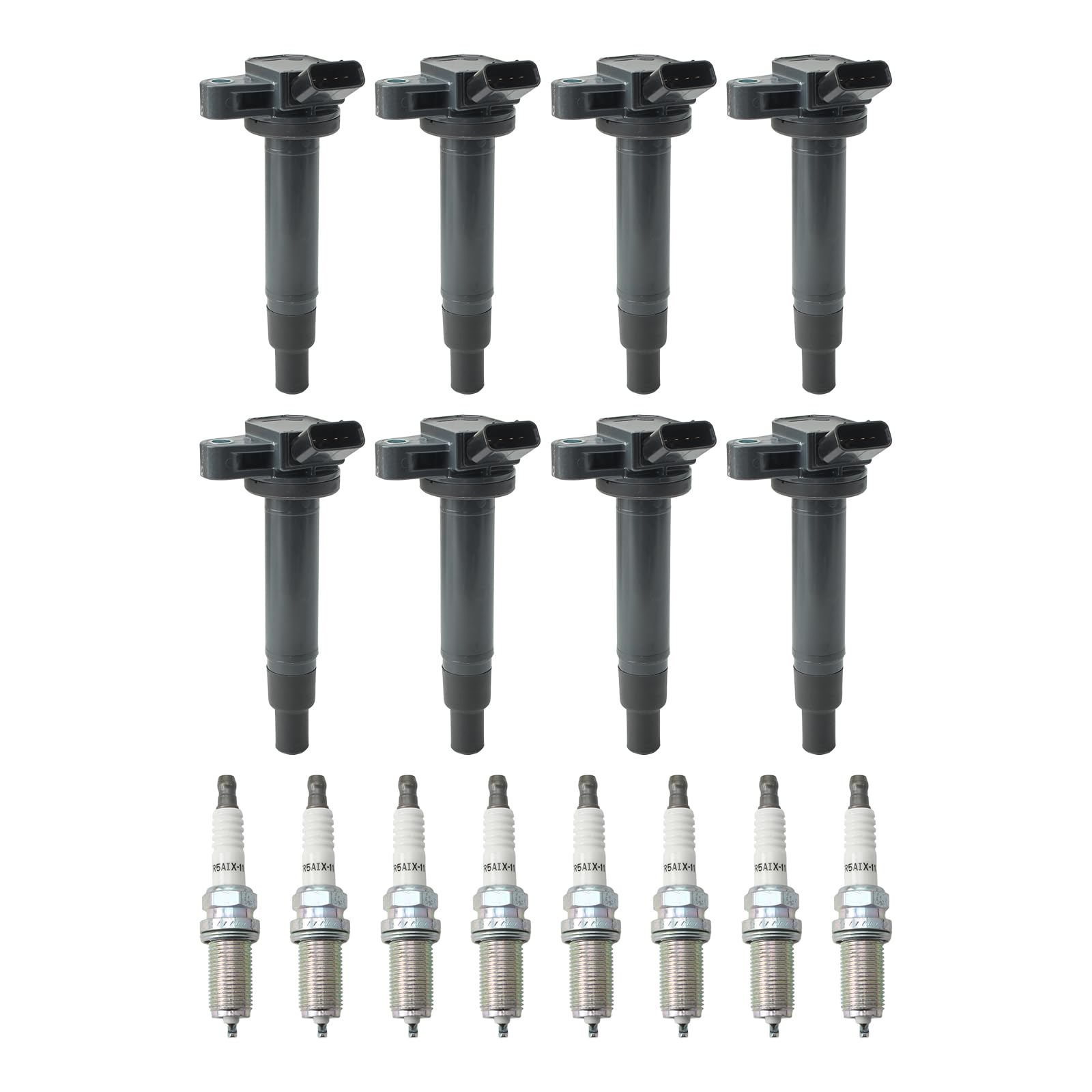 Amazon.com: partszen UF493 UF230 Ignition Coil Pack and Spark Plug Set ...