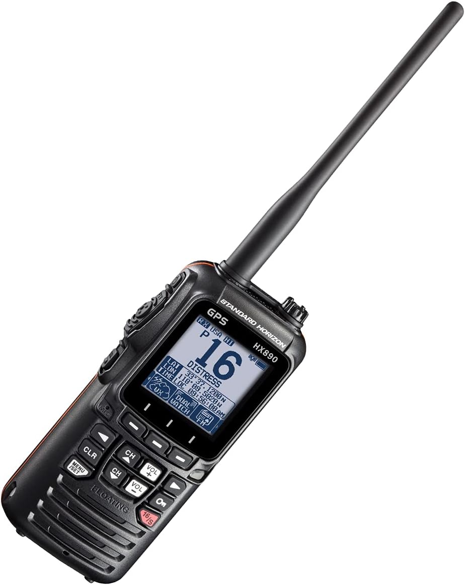 Amazon.com: Standard Horizon Hx40 Handheld 6w Ultra Compact Marine Vhf ...