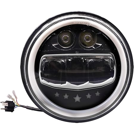 110W Round LED Operating Voltage 12V-80V, Minus/Boss Headlight Bullet ...