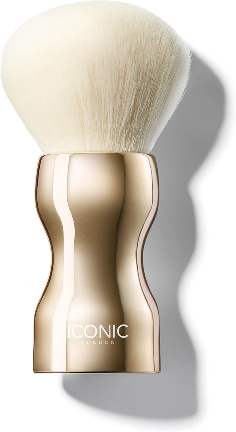 ICONIC London Tan & Buff Brush | Kabuki Brush for Tanning | Fake Tan ...