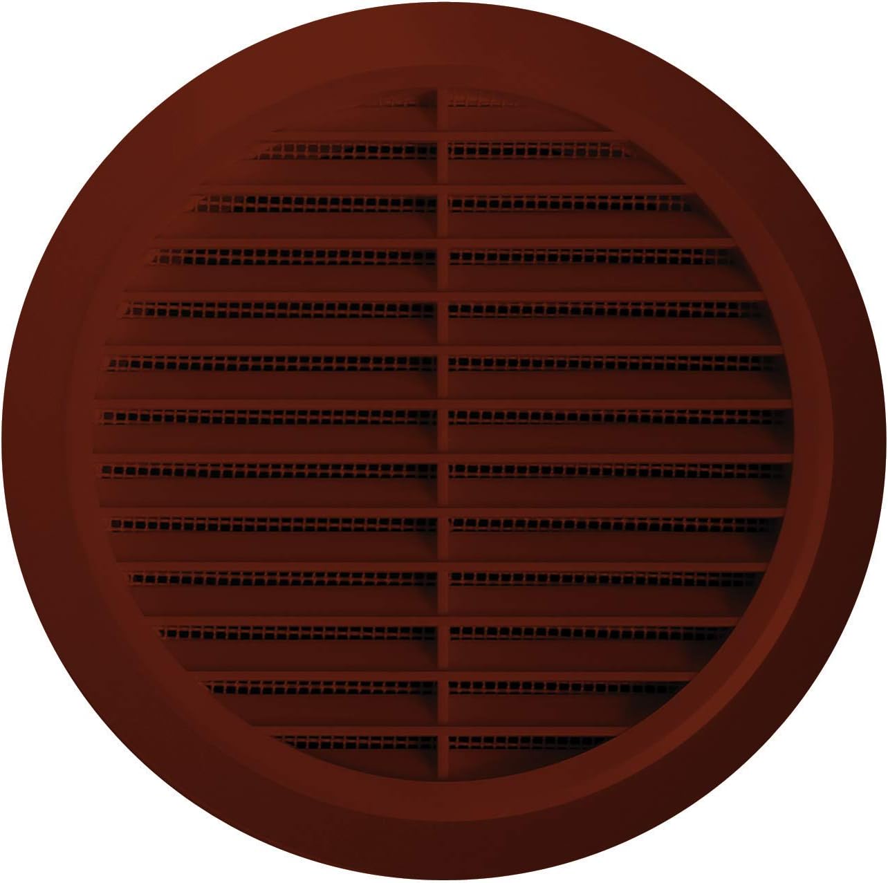 Amazon.com: Ventilation Grille Diameter 100 mm Round Brown Plastic ...