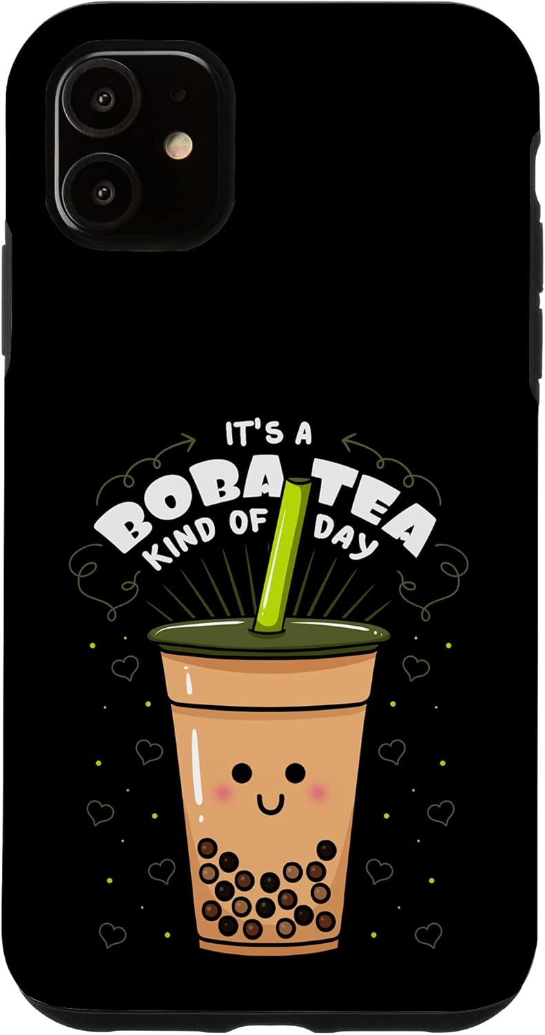 Amazon.com: iPhone 11 Boba Tapioca Pearls Tea-Based Drink Bubble Milk ...