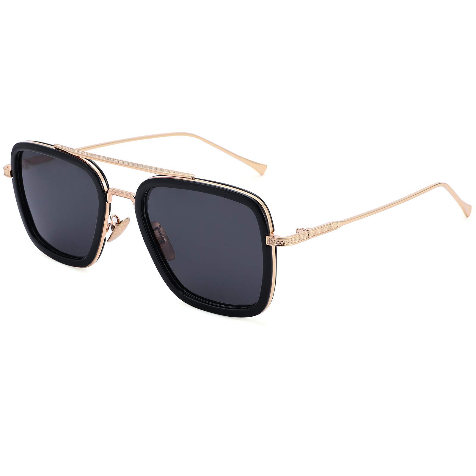 Snapklik.com : NULOOQ Tony Stark Polarized Sunglasses For Men Women ...