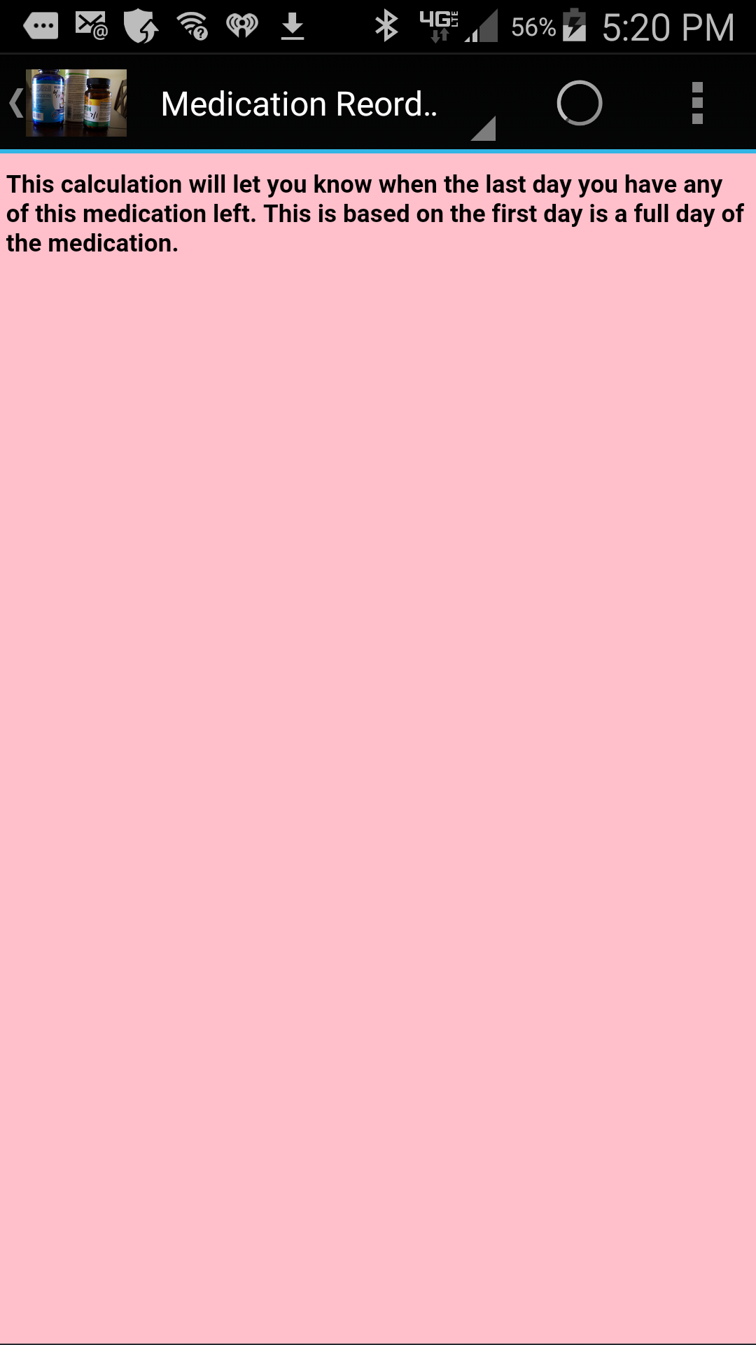 Medication Reorder Reminder - App on Amazon Appstore