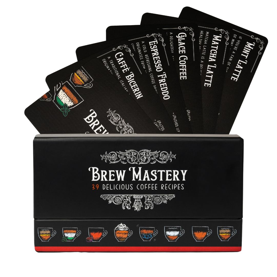 Amazon.com: Ultimate Coffee Recipe Cards for Coffee Lovers: Perfect ...