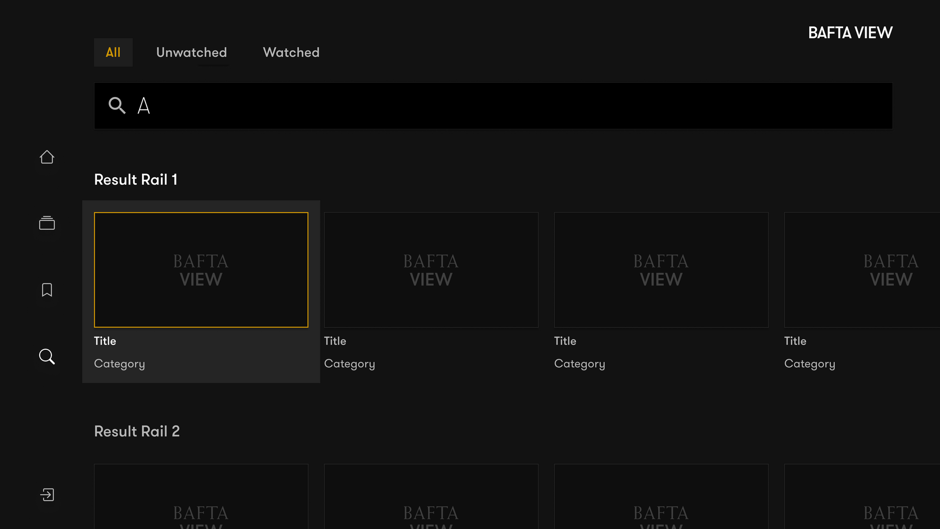 BAFTA View - App on the Amazon Appstore