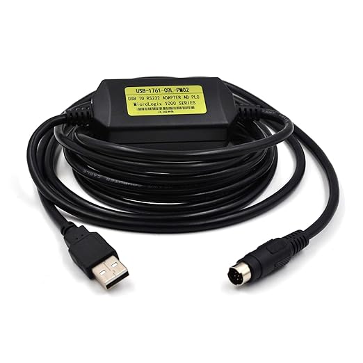 Amazon.com: Zhupoub PLC Programming Cable USB Interface for PLC ...