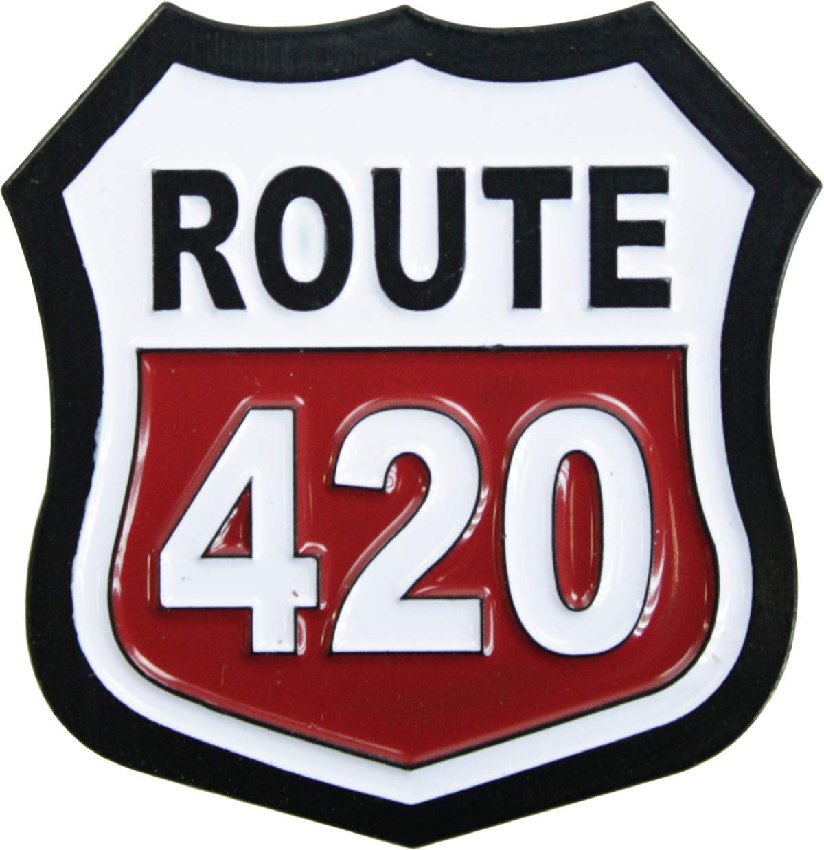 Amazon.com: Route 420 Road Sign - Enamel Pin : Clothing, Shoes & Jewelry