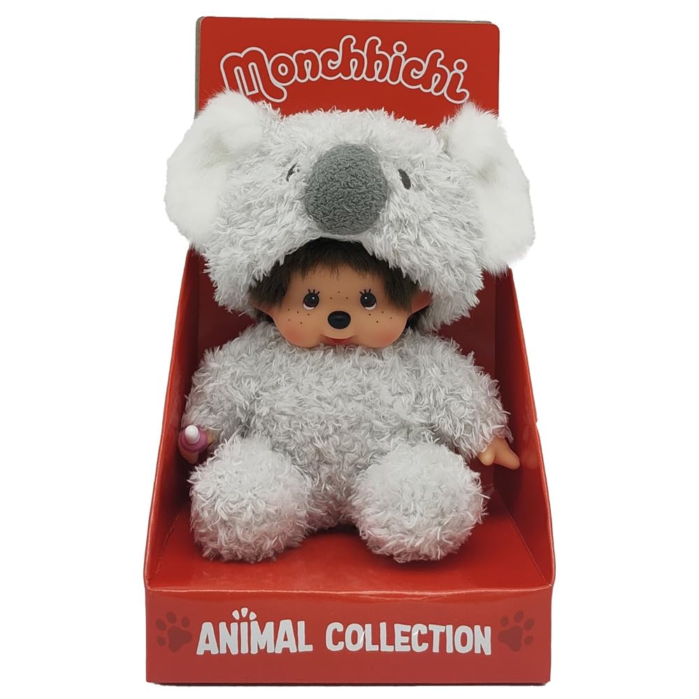 Bandai Monchhichi Monchhichi Koala Soft Toy 80s Iconic Monkey Plush | Desertcart INDIA
