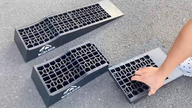 Watch ROBLOCK Removable Detachable Low Profile Car Ramps on Amazon Live